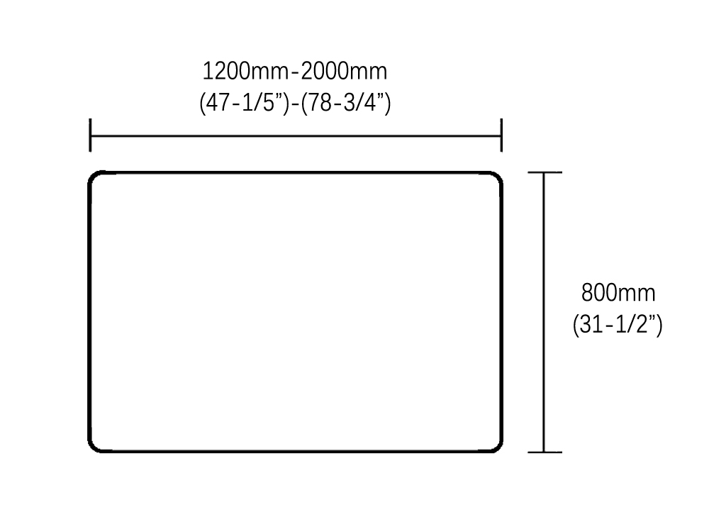Adjustable Height Desk Legs | Standing Computer Workstation | Venace