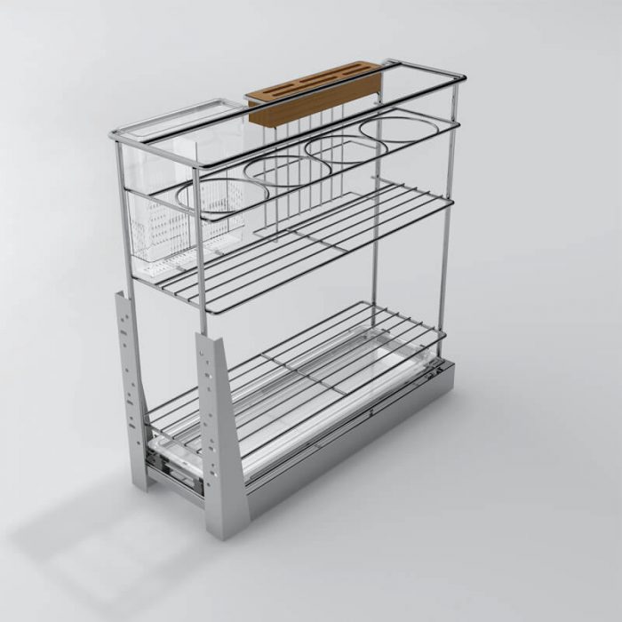 Pull out Cabinet Organizer | Pull out Wire Basket Organizer - Venace