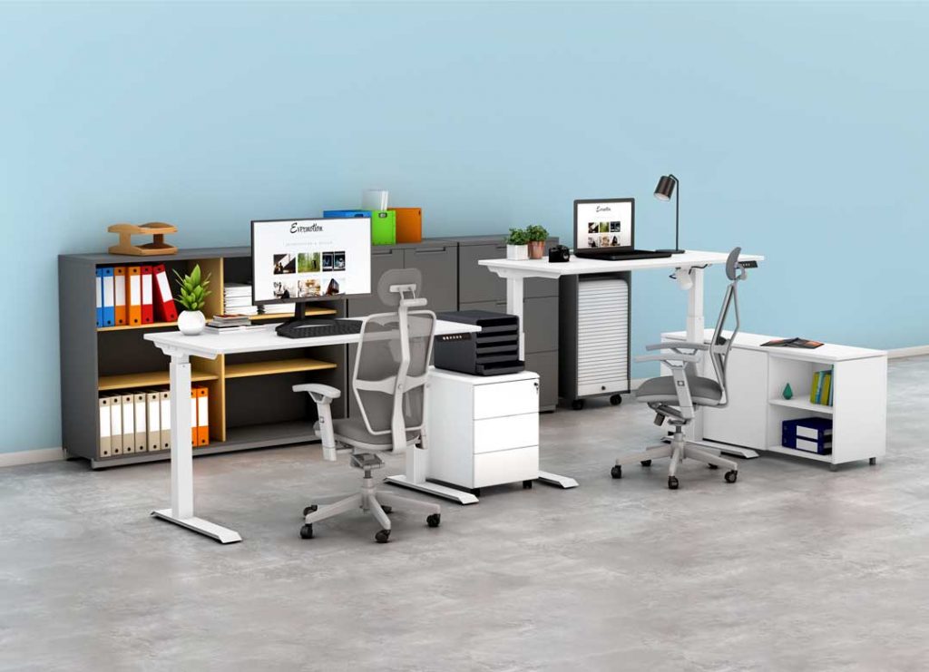 Sit to stand desk AIO | 20min Installation & Cost-effective | Venace