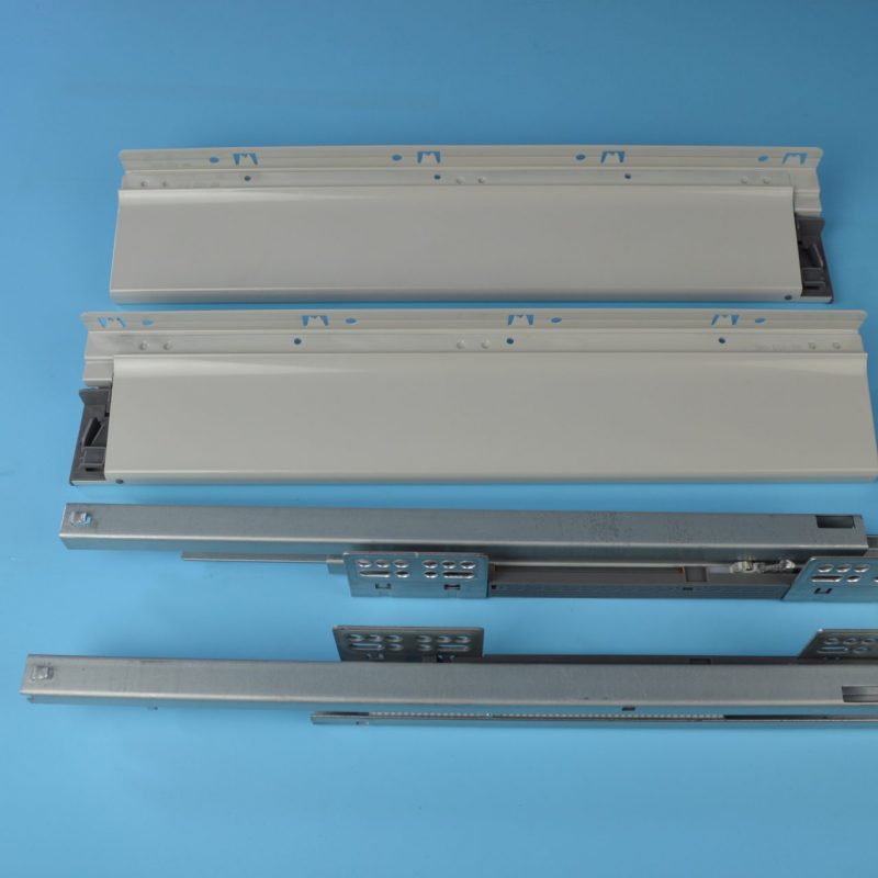 Full extension Soft Close Undermount Drawer Slides With Double Wall ...